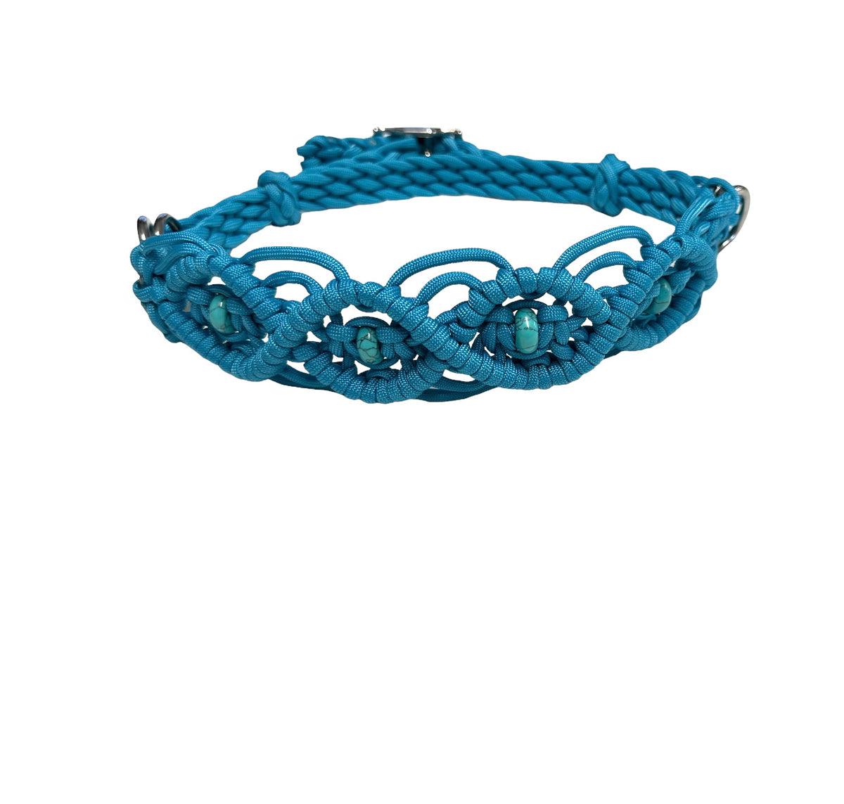 Beaded Macrame side pull hackamore bitless attachment, all sizes ...